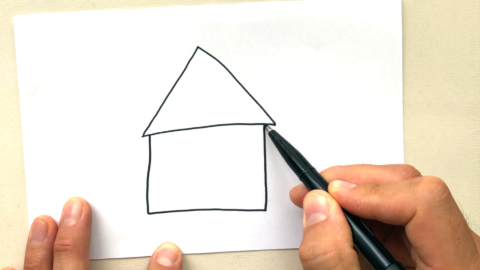Houses - Easy How To Draw For Kids